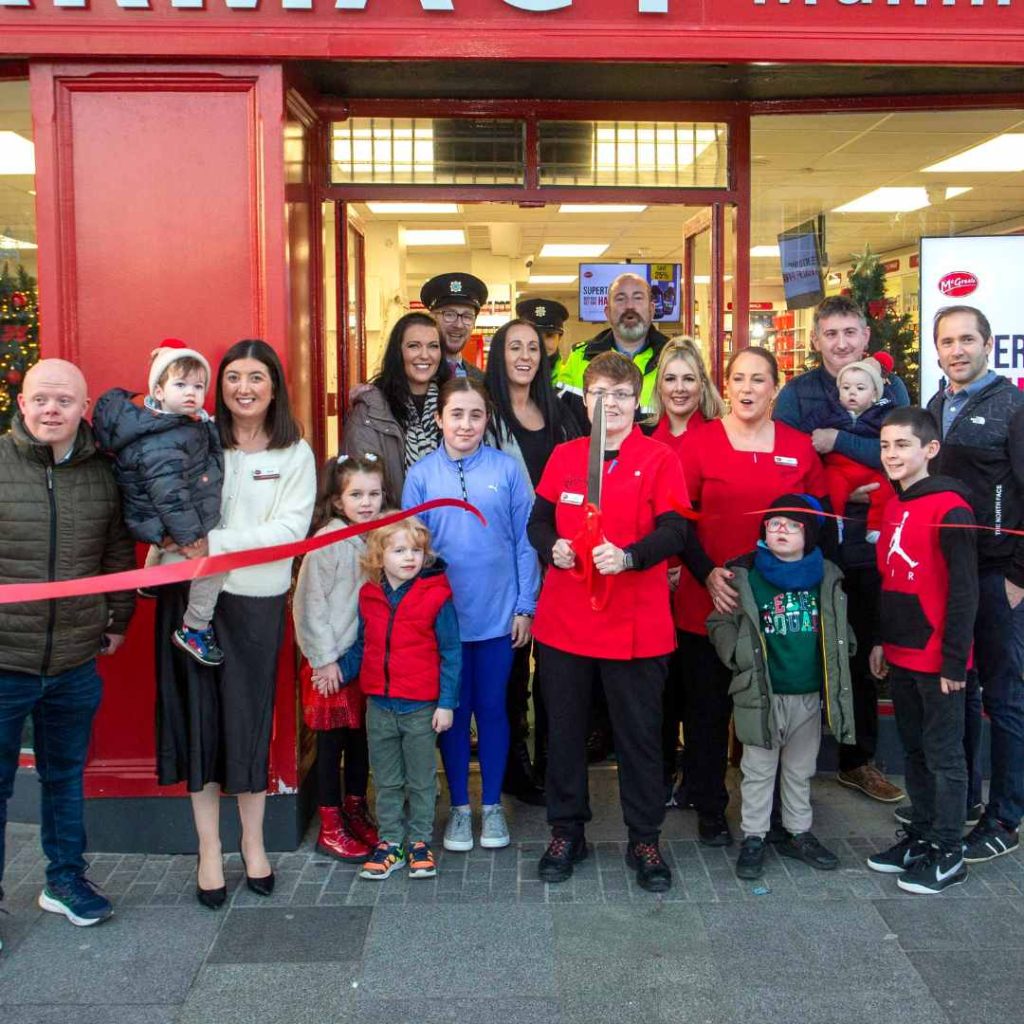 McGreals name goes over the door at our Mullingar Pharmacy - McGreals Pharmacy
